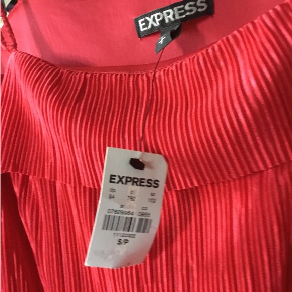 Express | Dresses | Nwt Red Express Dress | Poshmark